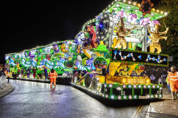 Heathside Travel - Bridgwater Guy Fawkes Carnival